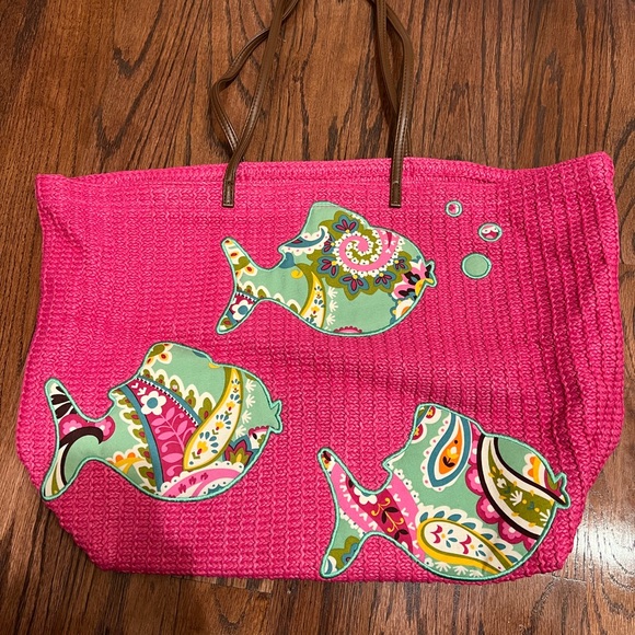 Vera Bradley | Bags | Vera Bradley Beach Tote Used Once And Like New ...